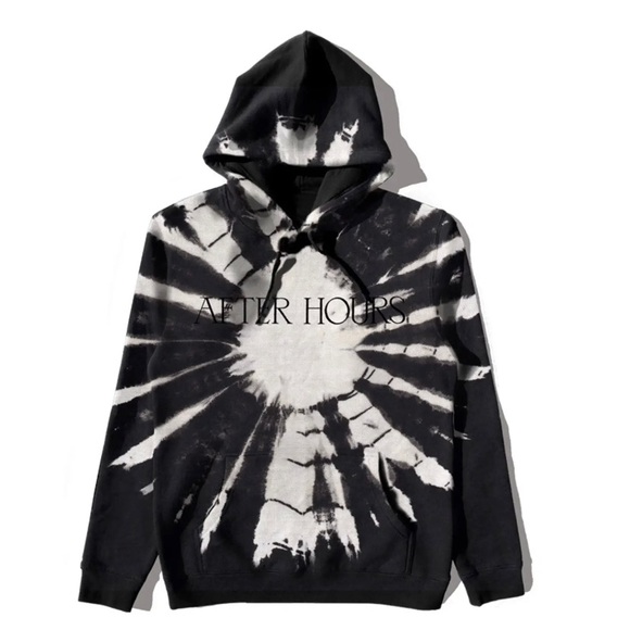 The Weeknd | Sweaters | The Weeknd After Hours Black Dye Pullover Hood ...